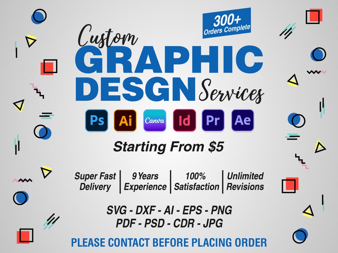 Custom Graphic Design Services Logo Branding Flyer Poster Business Card ...