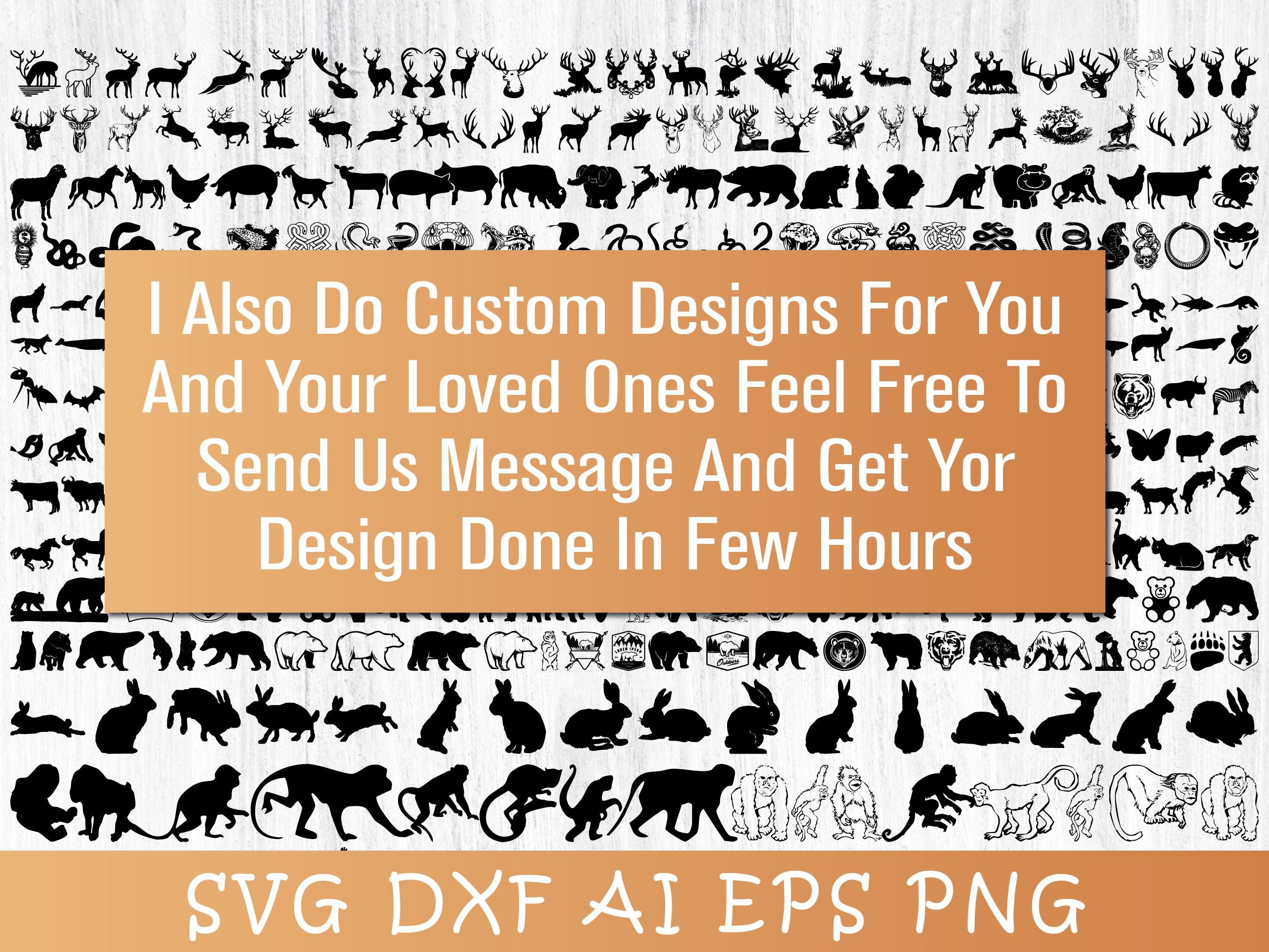 Animals SVG Mega Bundle, 3500+ Wildlife and Pet Designs, Birds ...