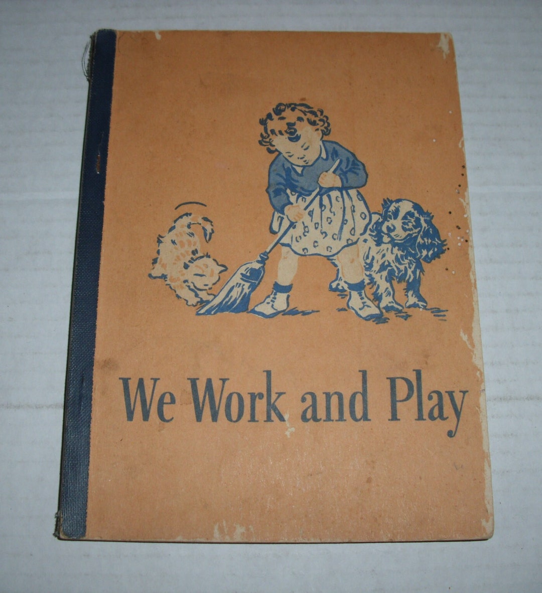 We Work and Play Vintage Child's Book. 1946 - Etsy