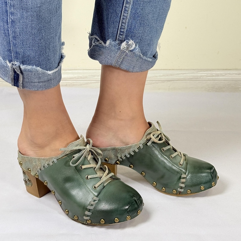 Hand Painted Clogs - Etsy