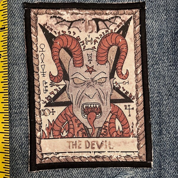 Red Devil Patch - Etsy
