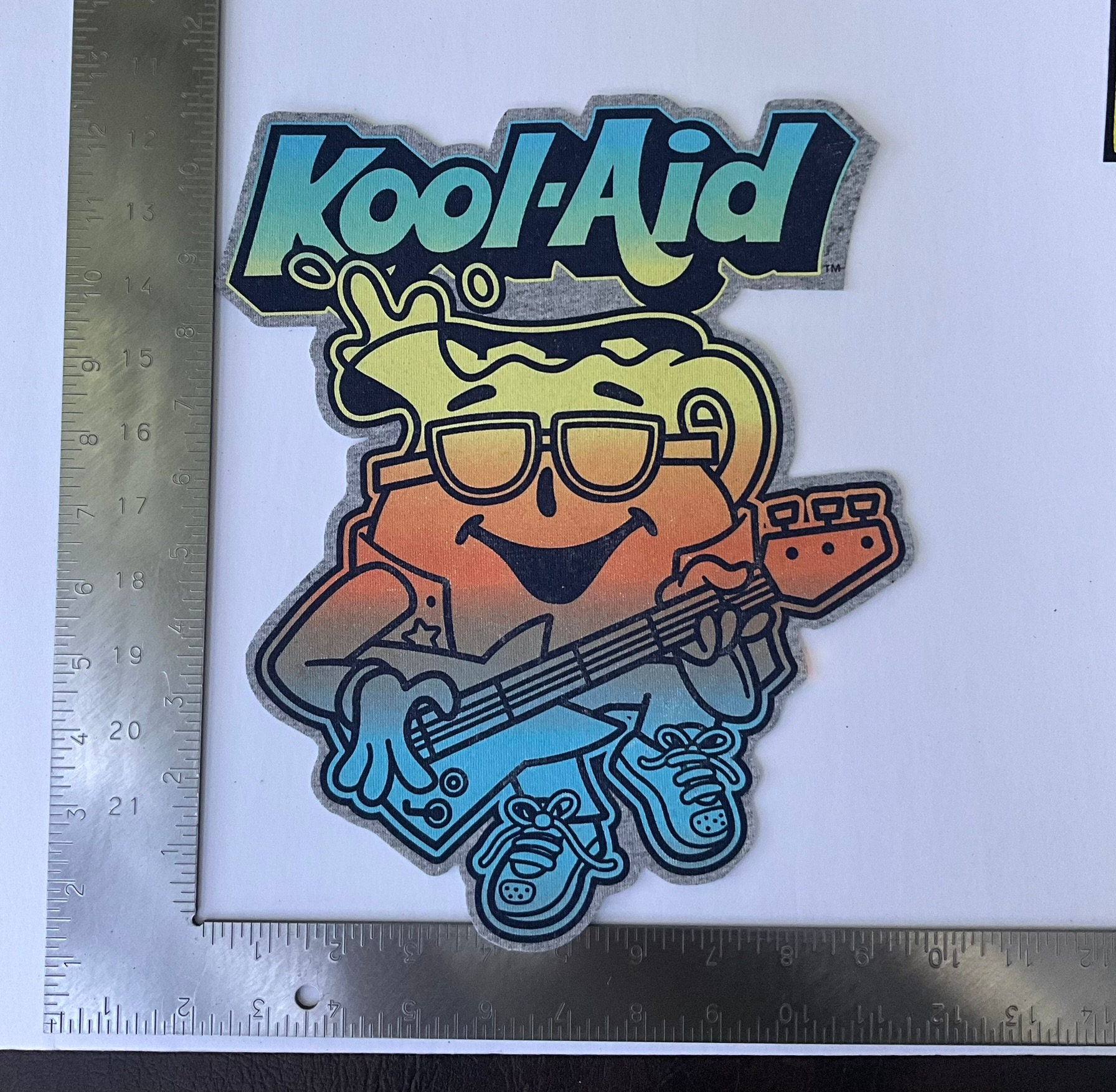 KOOL-AID Fabric Iron on Decal Heat Transfer Tshirt Patch Handmade From ...
