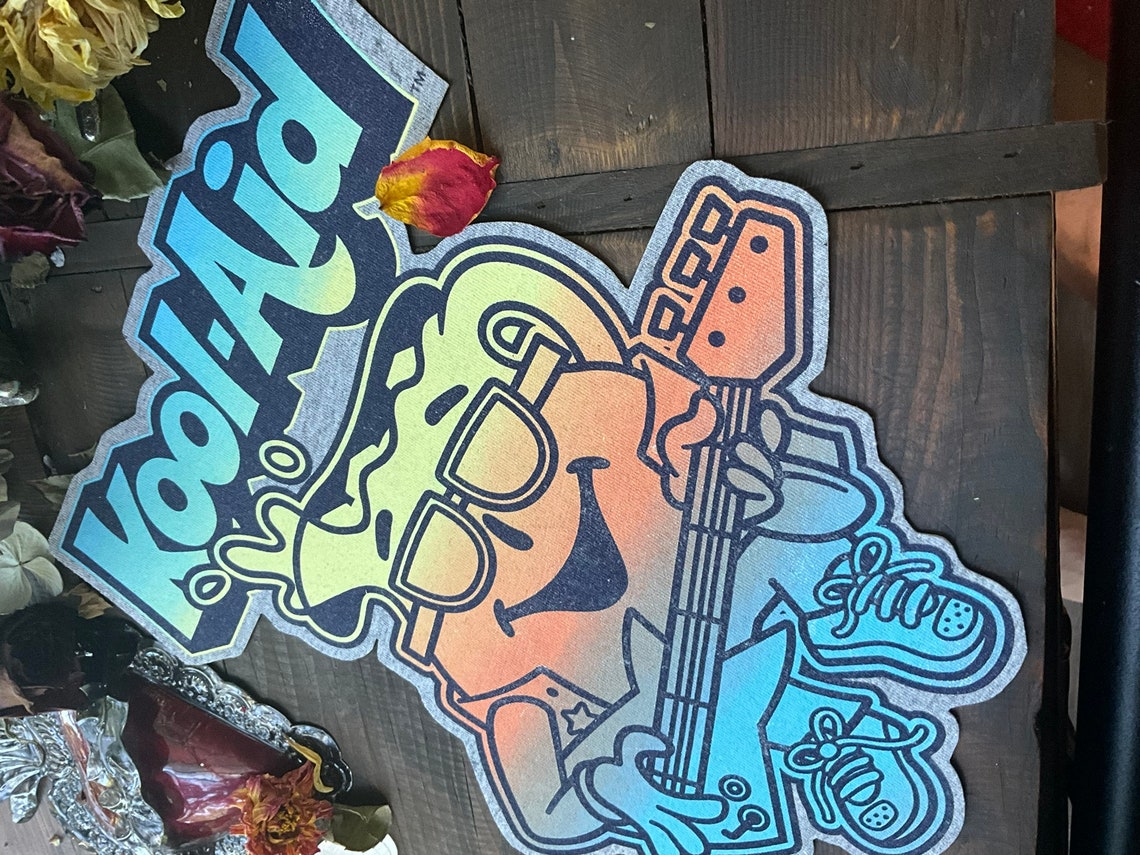 KOOL-AID Fabric Iron on Decal Heat Transfer Tshirt Patch Handmade From ...