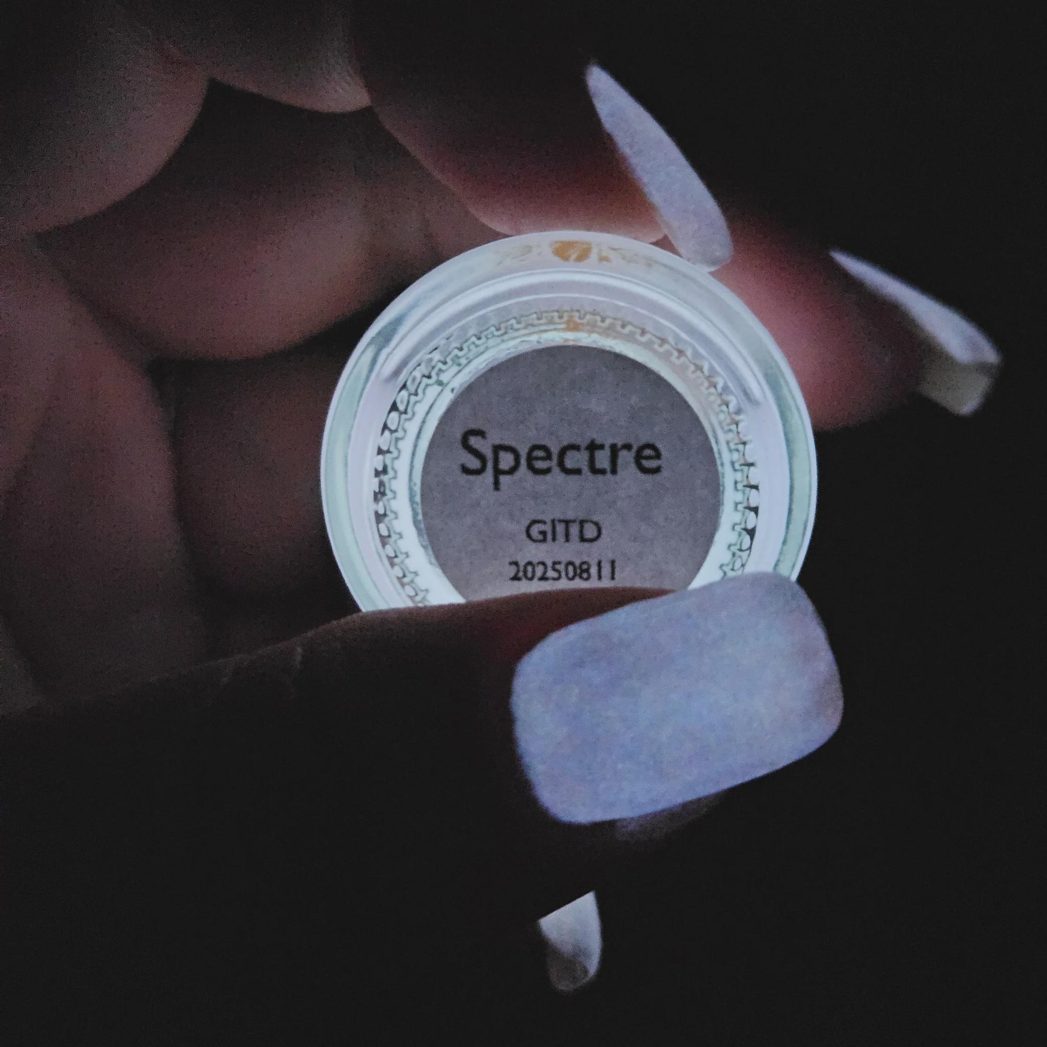 Spectre | White Glow in the Dark Nail Polish Topper - Etsy