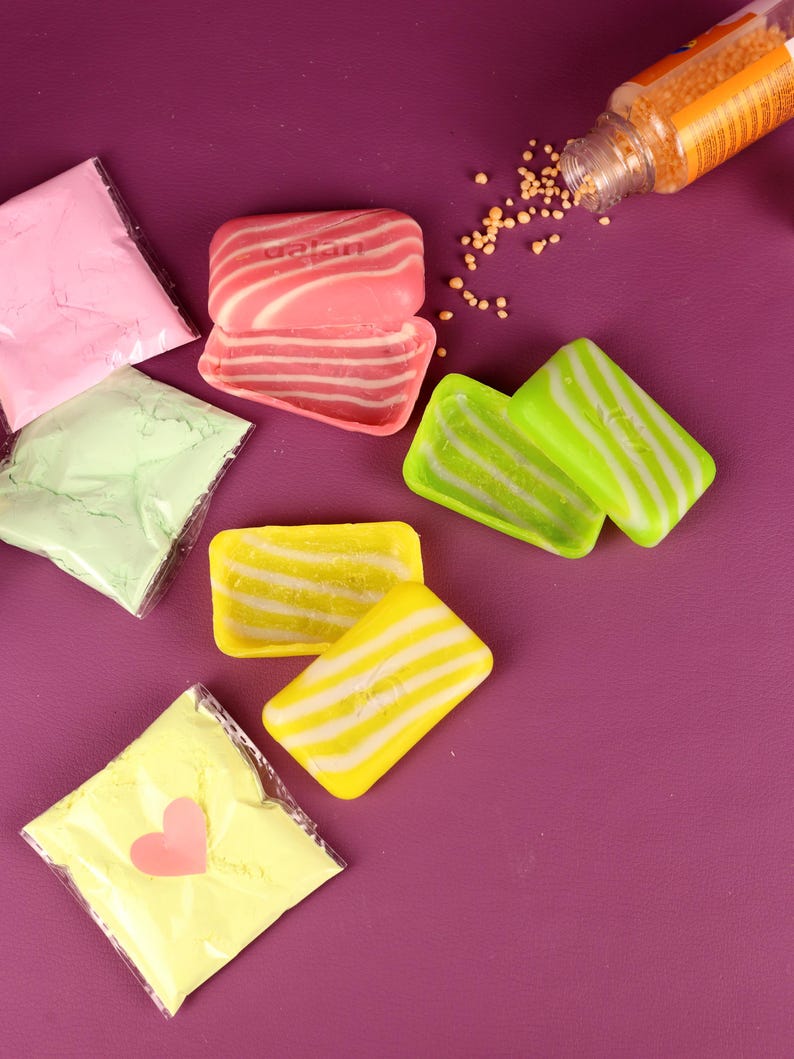 Set of 3 ASMR Soap Boxes With Starch Foam for Crushing Breaking ...