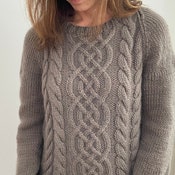 Women's Aran Cable Sweater Vintage Knitting Pattern Aran - Etsy Canada