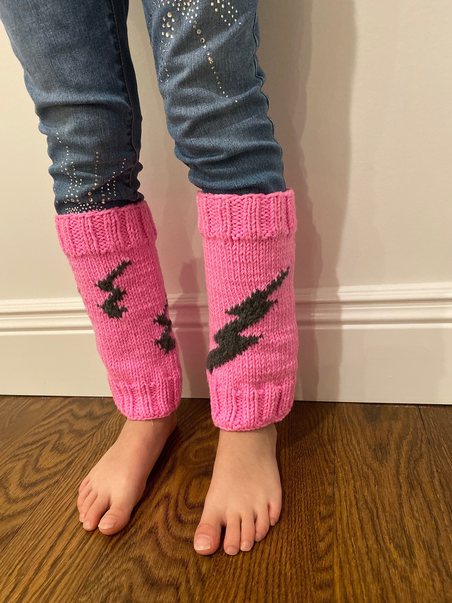 KNITTING PATTERN- Lightning Leg Warmers - Etsy