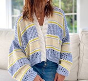 The Carnival Cardigan Knitting Pattern - Etsy Canada