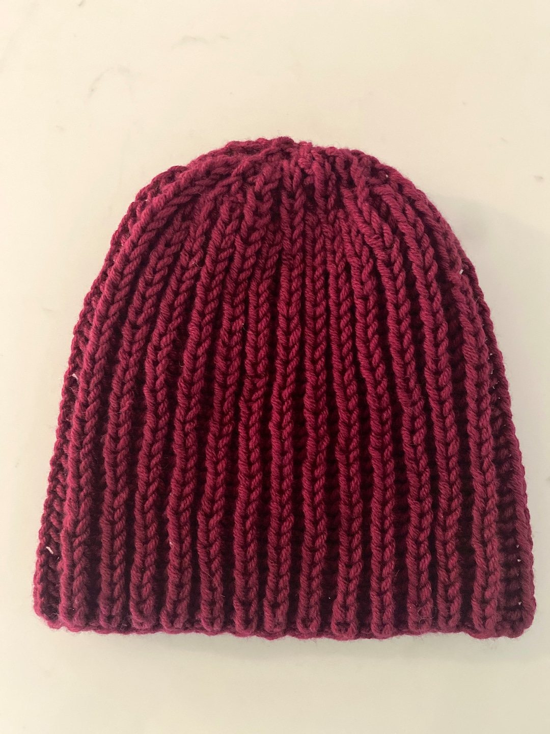 KNITTING PATTERN Fisherman's Rib Beanie. Instant Download Hat Pattern ...