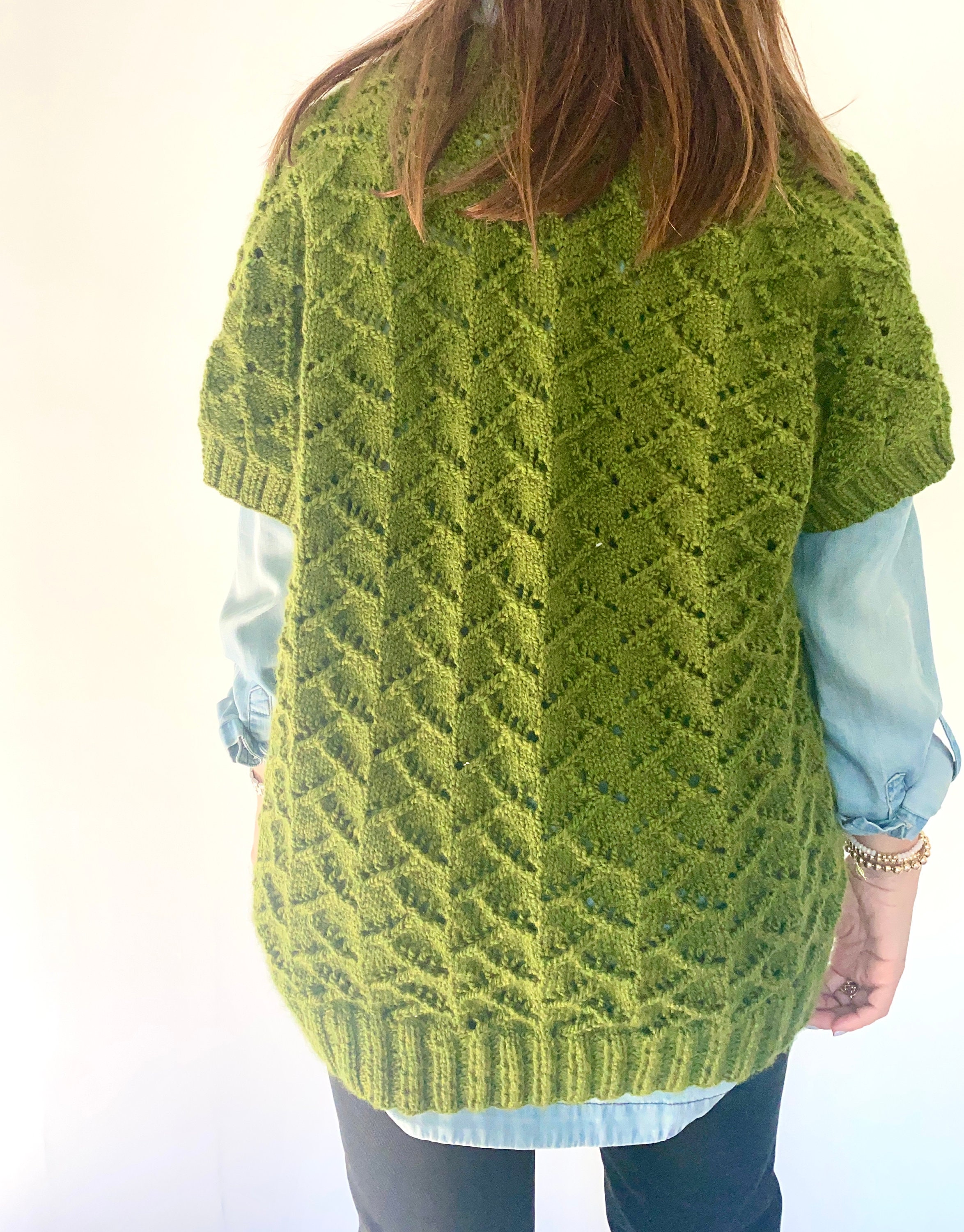 KNITTING PATTERN the River Cardigan. Oversized Sweater. - Etsy