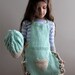 KNITTING PATTERN- the Little Chef Hat and Apron Set. PDF Knitting ...
