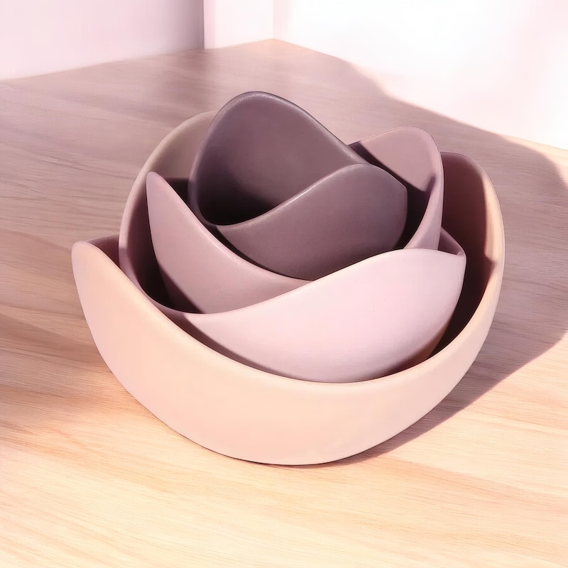 Ceramic Flower Plate - Etsy