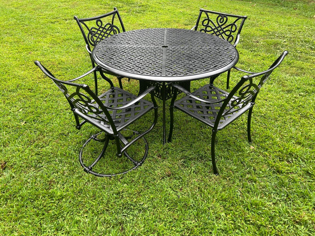 Hanamint High End Patio Set Table and Chairs - Etsy
