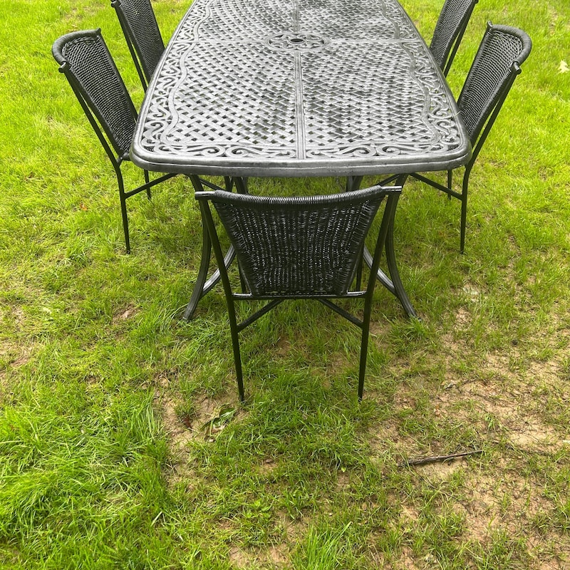 Cast Iron Patio Furniture - Etsy