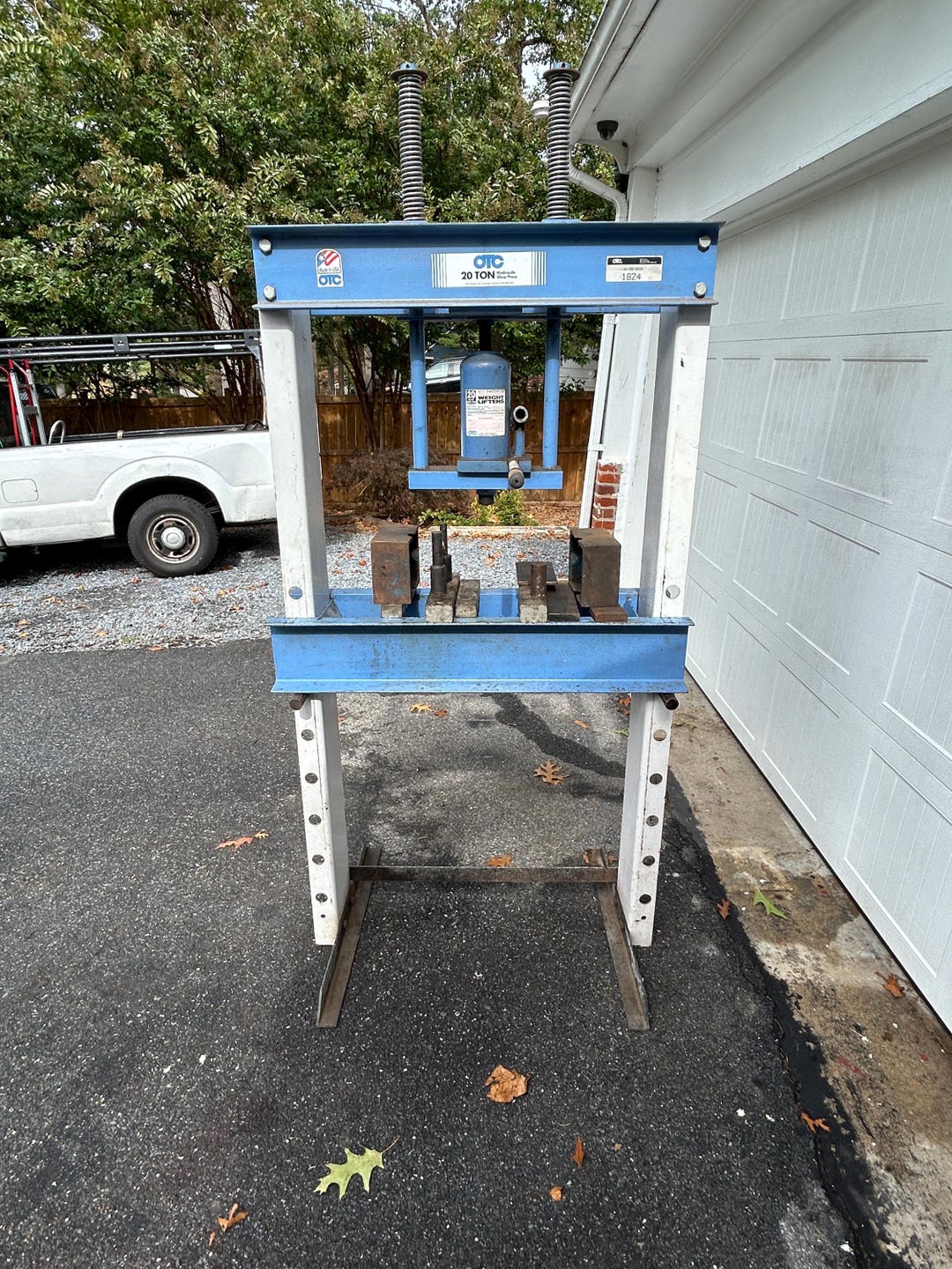 OTC 20 Ton Hydraulic Shop Press - Etsy
