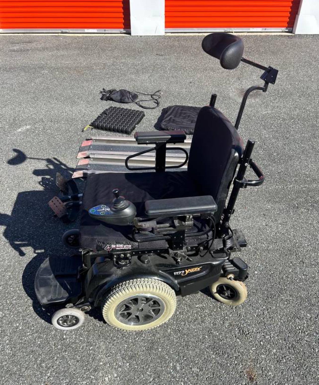 1122 Jazzy Motorized Wheelchair & Ramp*** - Etsy