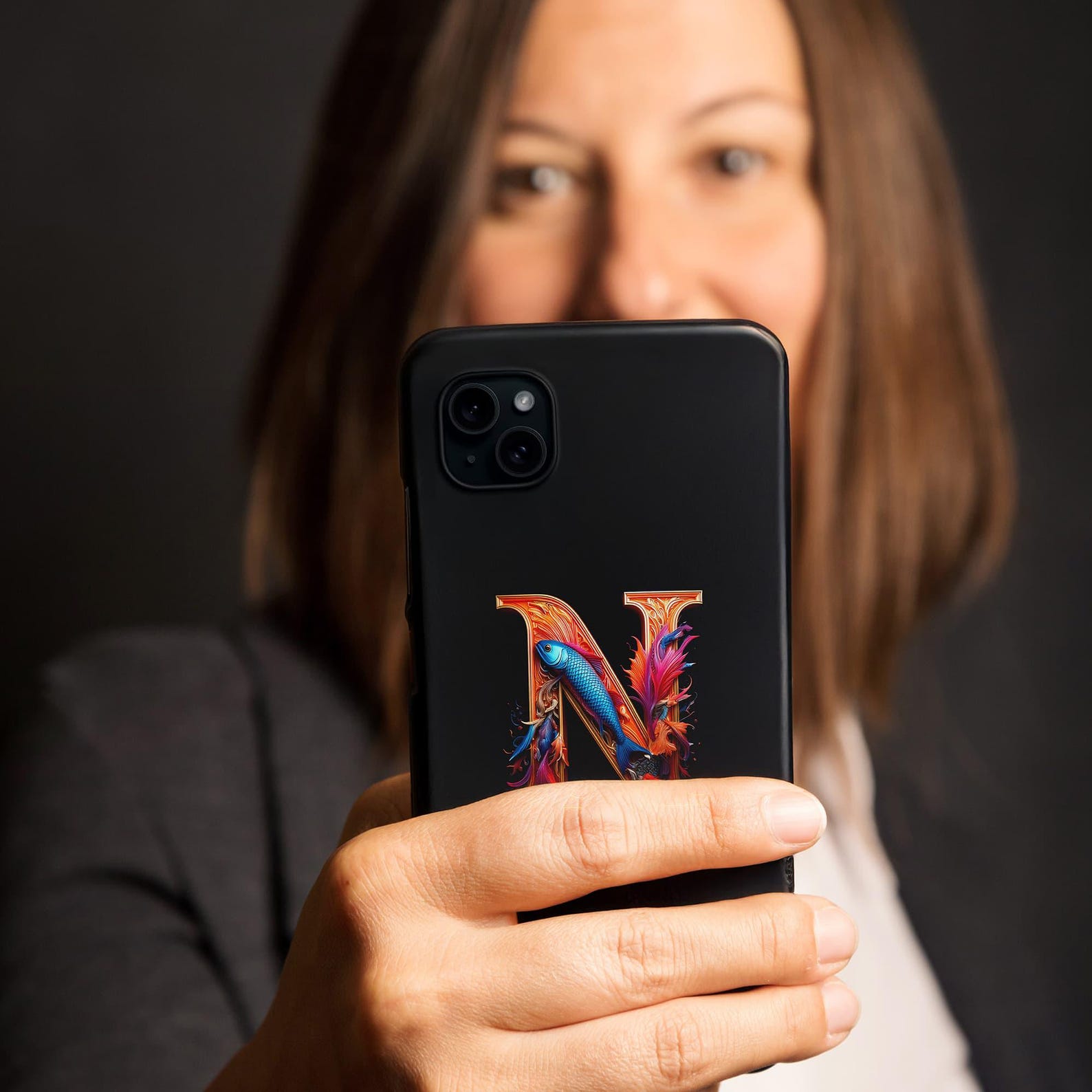 Pisces "m" Letter Zodiac Digital Art - Personalized Zodiac Signs With ...