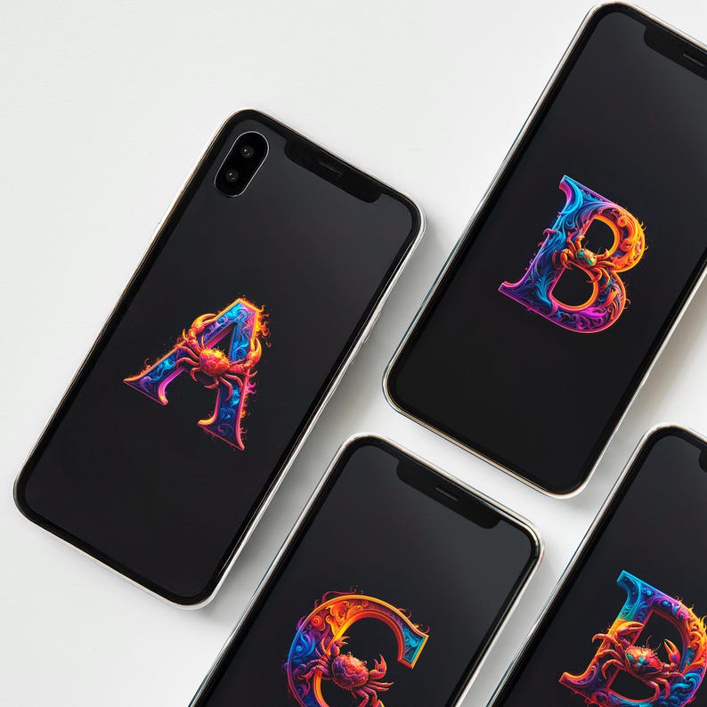 Cancer Alphabet "t" Letter Zodiac Digital Art - Personalized Zodiac ...