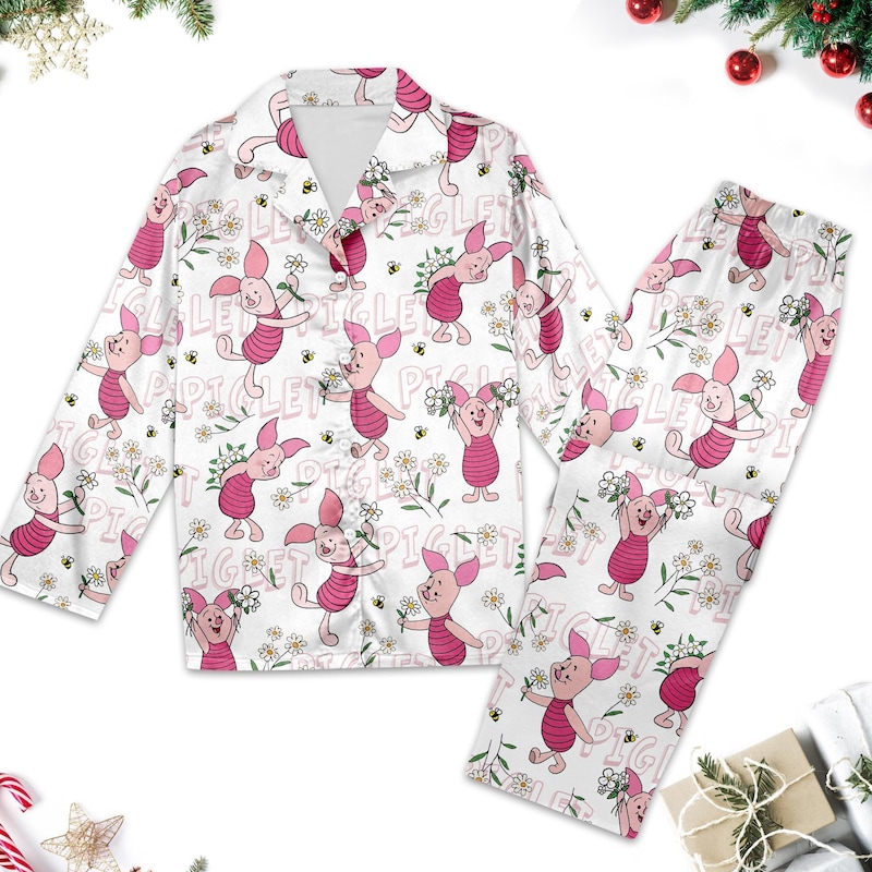Pyjamas Piglet Womens - Etsy UK