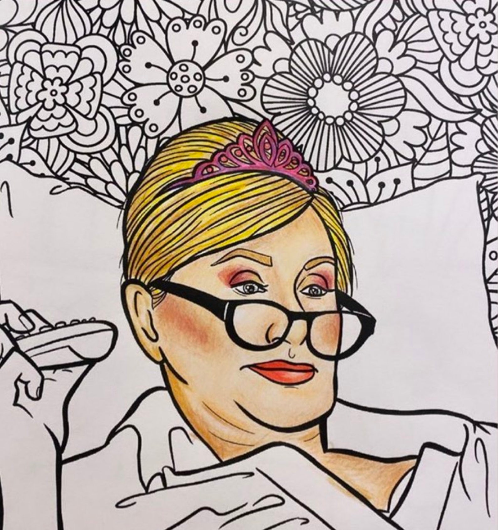 RHONY Real Housewives of New York Adult Coloring Book RHONY - Etsy