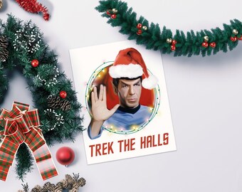 Spock Star Trek Card - Etsy