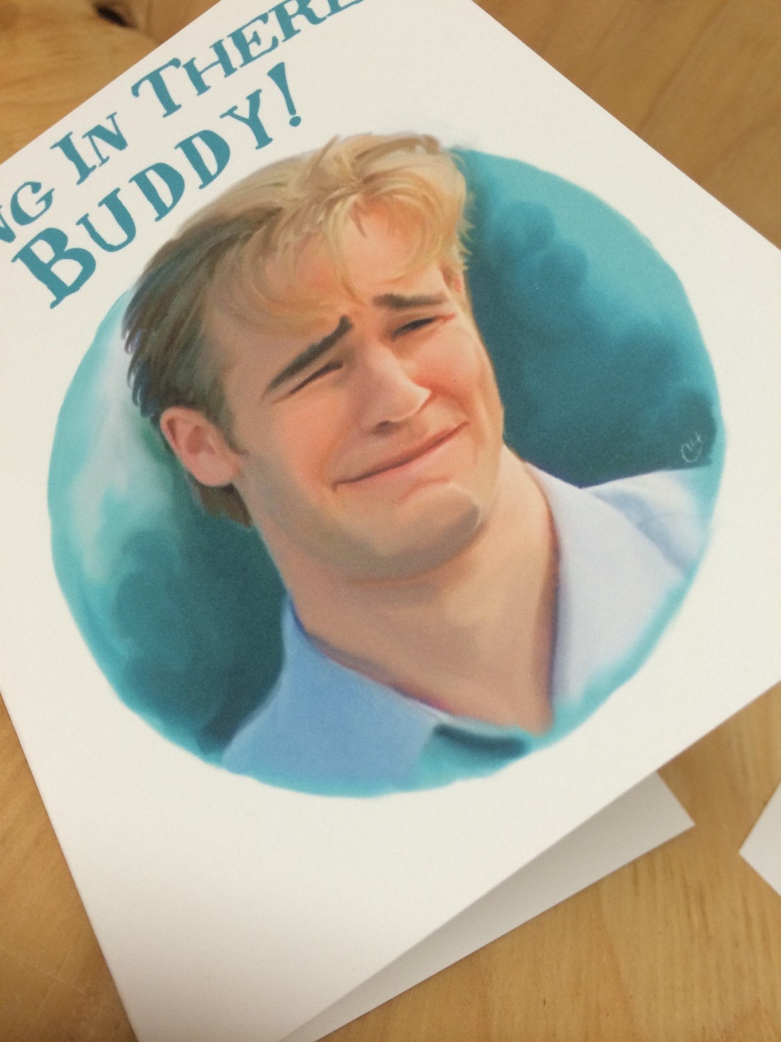 Ugly Cry Meme Dawson From Dawson's Creek Birthday - Etsy