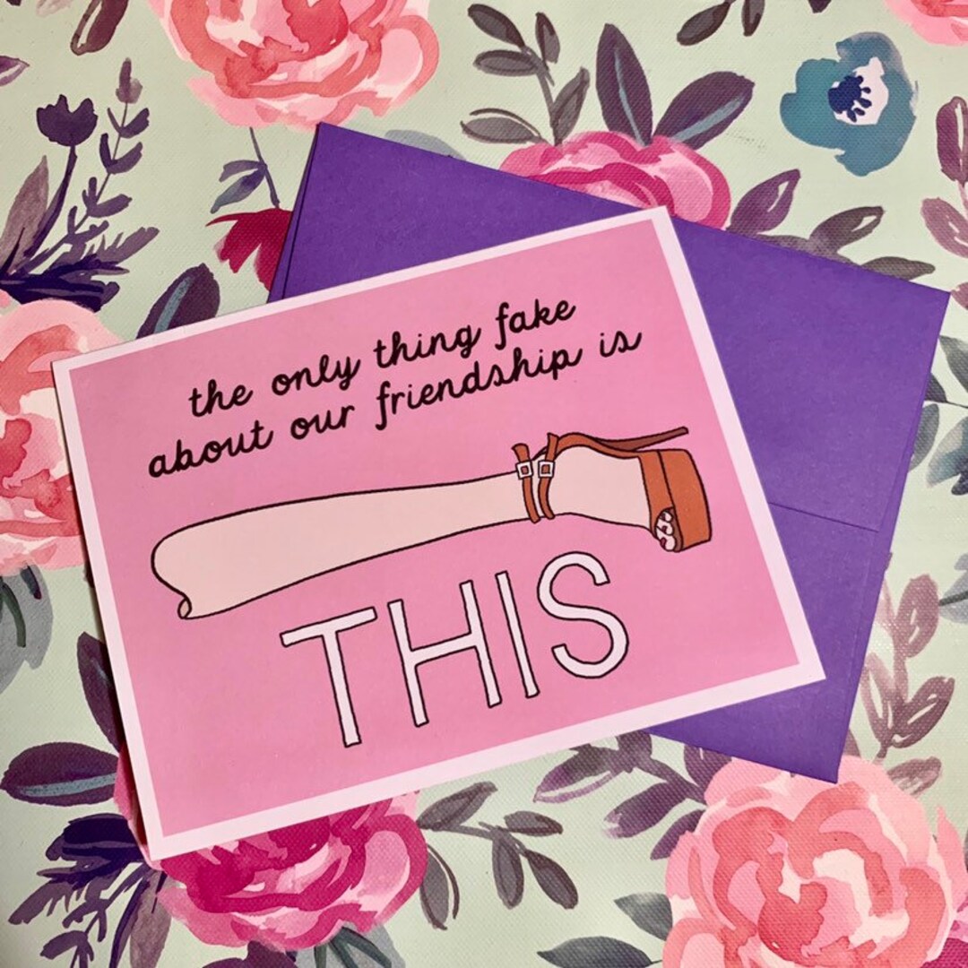 Real Housewives of New York Greeting Card RHONJ Aviva Leg Bravo Fan ...