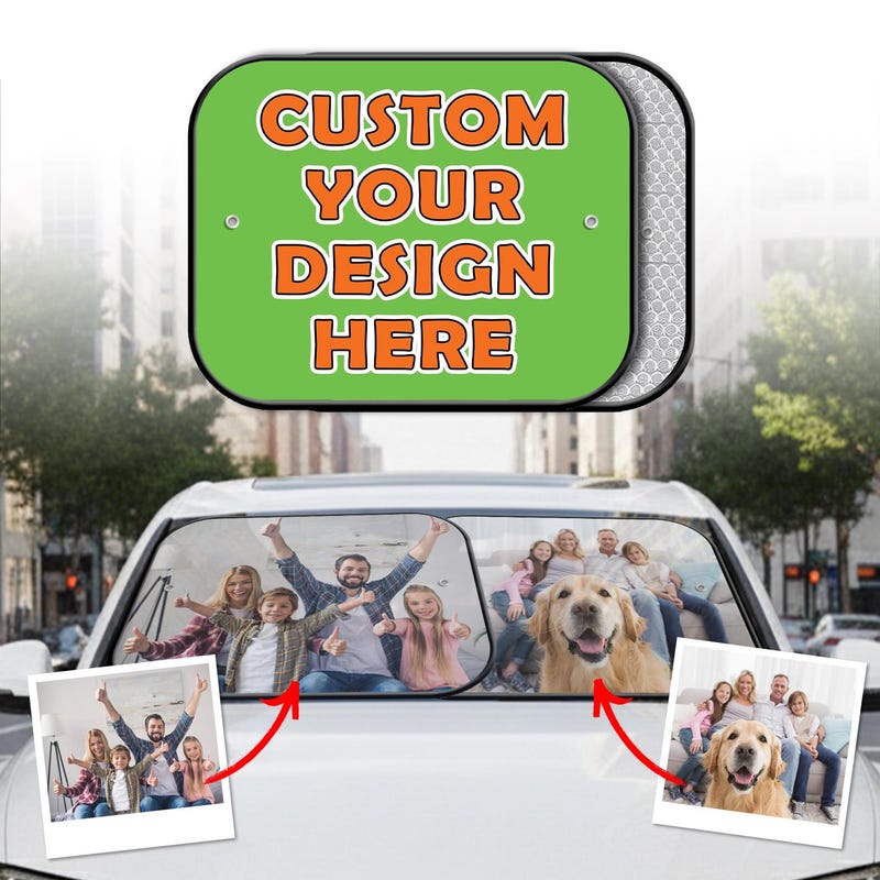 Custom Car Sun Shades - Etsy