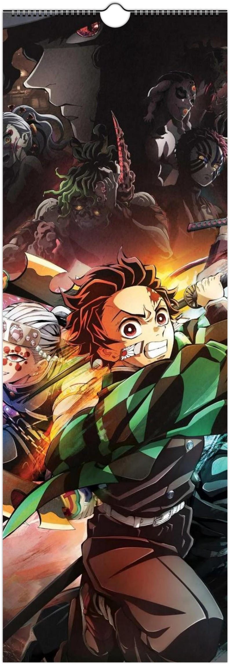 Wall Calendars 2026 | Demon Slayer - Etsy
