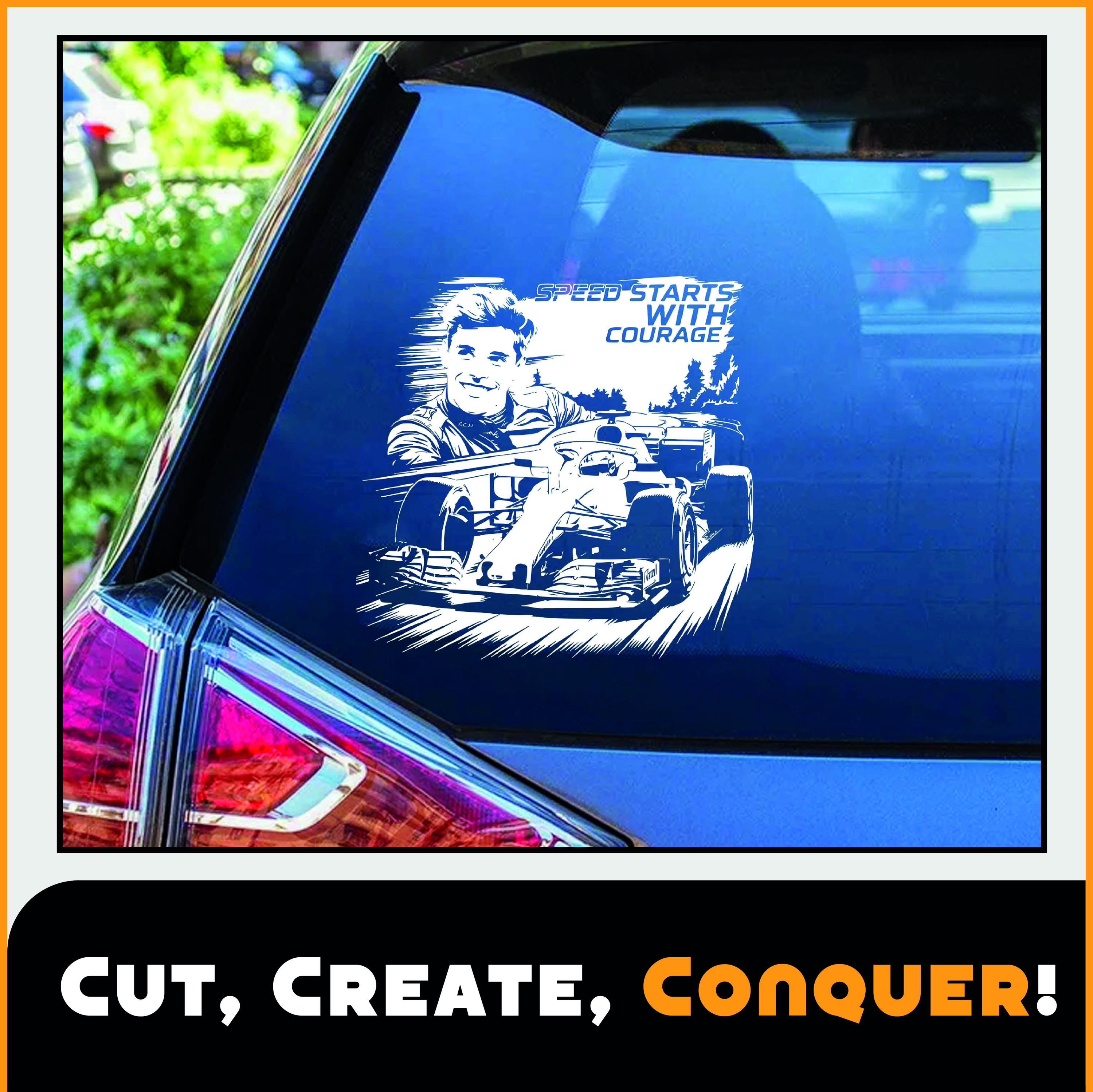 F1 Driver Max Verstappen Silhouette SVG - Racing Car SVG - Digital Cut ...