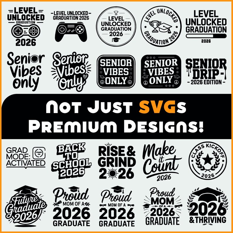 Watch Me Shine – Class of 2026 SVG | Bold Senior Shirt Design ...