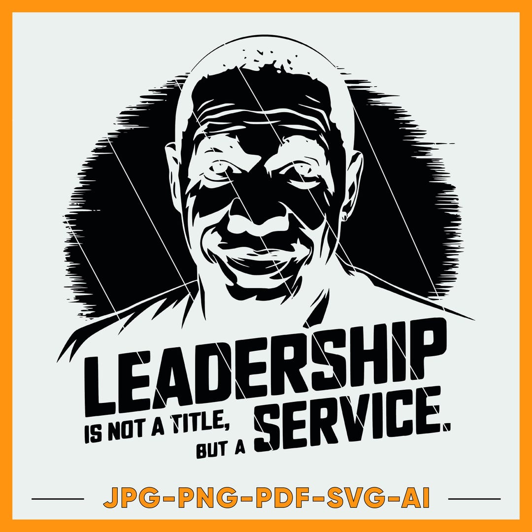 Sylvester Turner Speech SVG - Leadership Silhouette - Digital Cut File ...