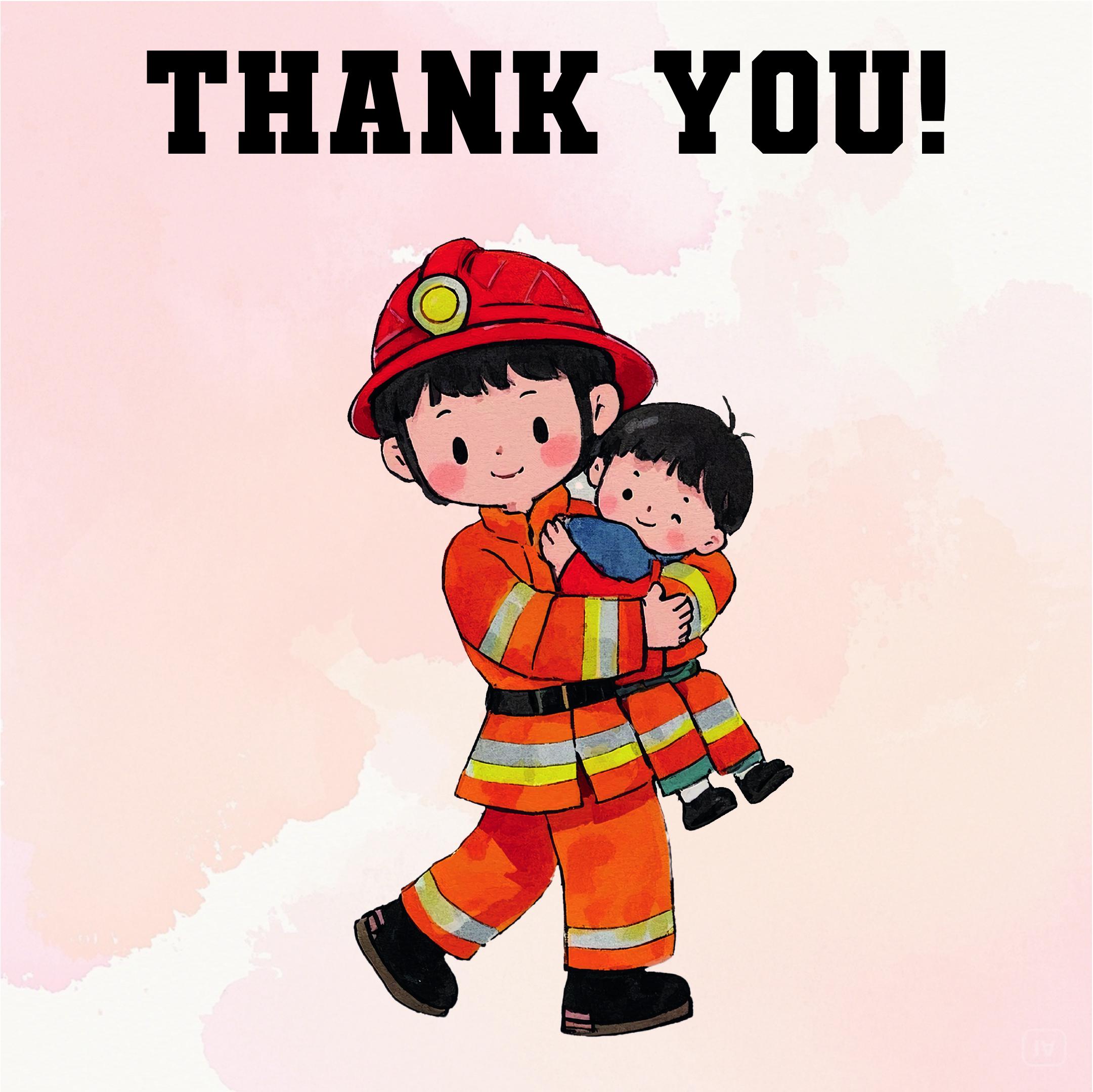 60+ Cute Baby Firefighter Clipart – Fire Truck, Rescue Gear, Fire ...