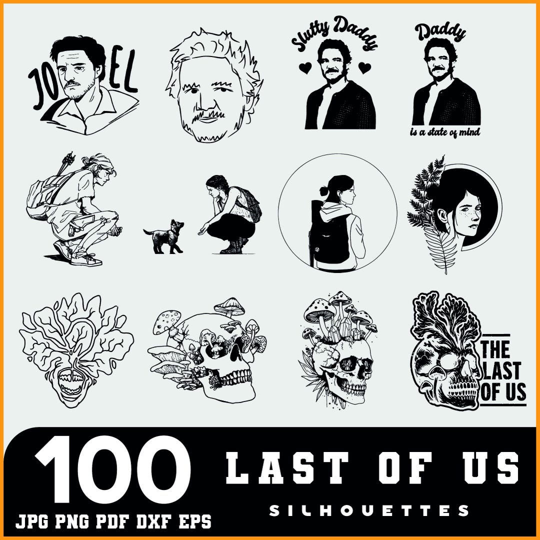 The Last of Us ULTIMATE SVG Bundle - 90+ TLOU Cut Files for Cricut ...
