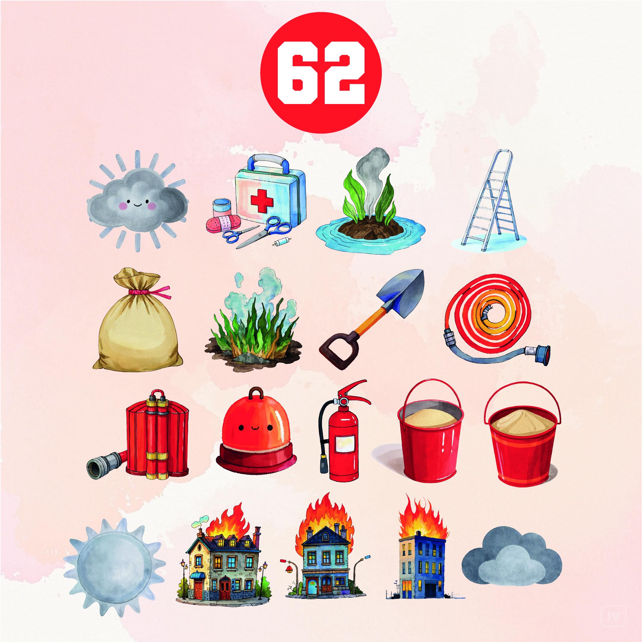 60+ Cute Baby Firefighter Clipart – Fire Truck, Rescue Gear, Fire ...