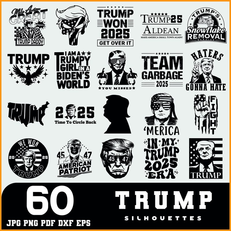 Trump Svg - Etsy