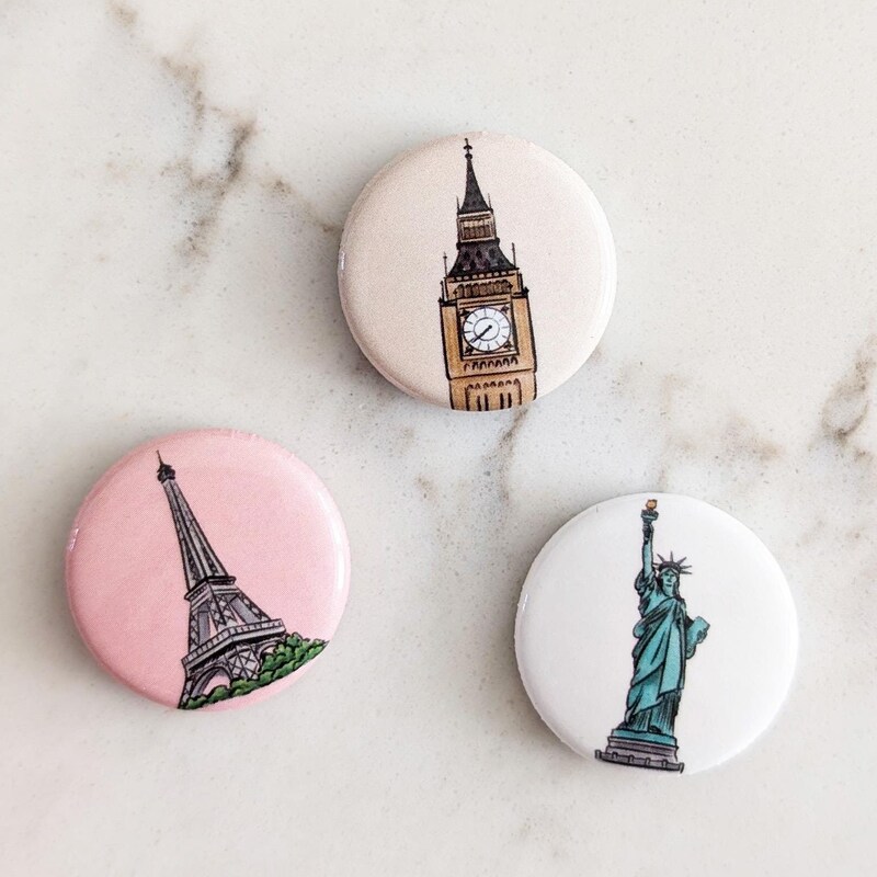 Pinback Button Set - Etsy