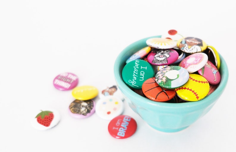 Juicy Strawberry Button Pin 1 Collectable Button Pin Badges For