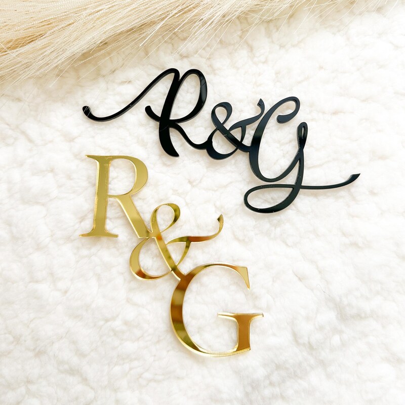 Acrylic Initials - Etsy