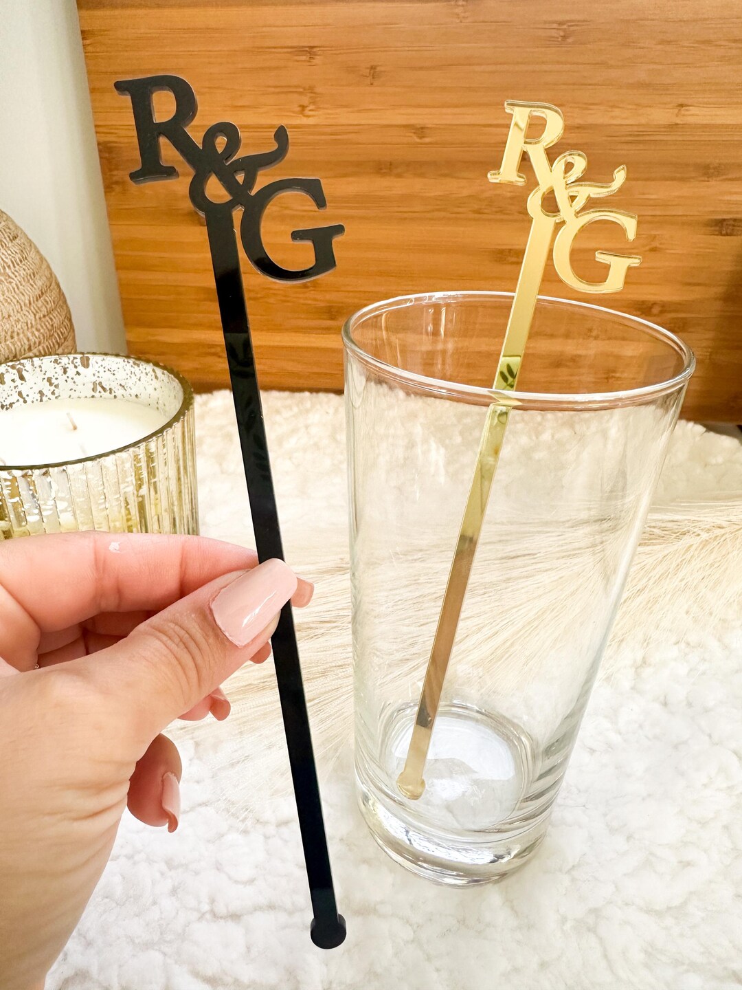 Personalized Drink Stirrers, Cocktail Decor, Custom Cocktail Stirrer ...