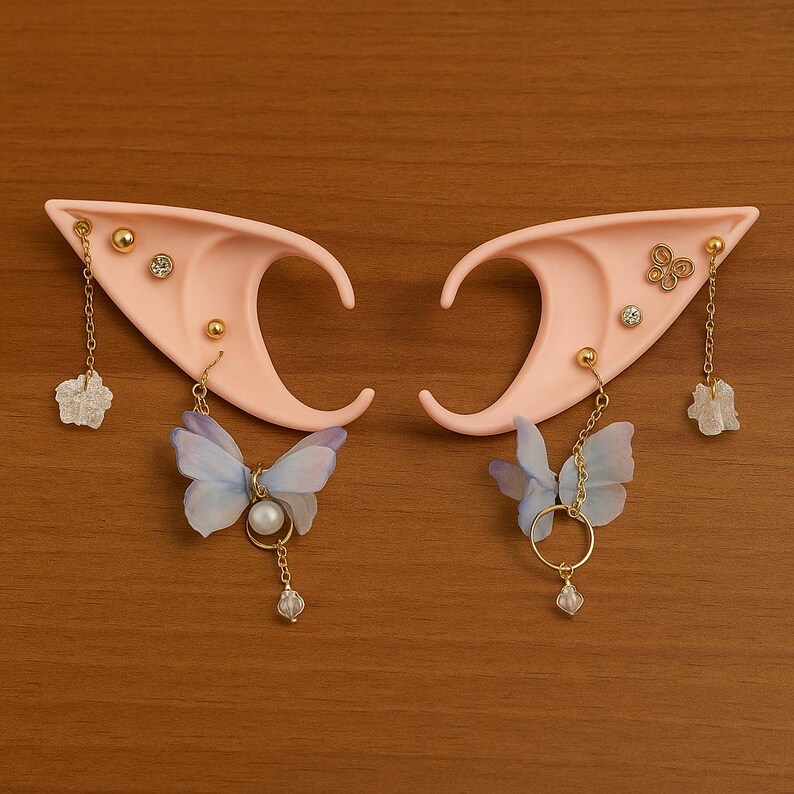 Customizable Elf Ears – Fantasy Cosplay Latex Ear Tips for Elves ...