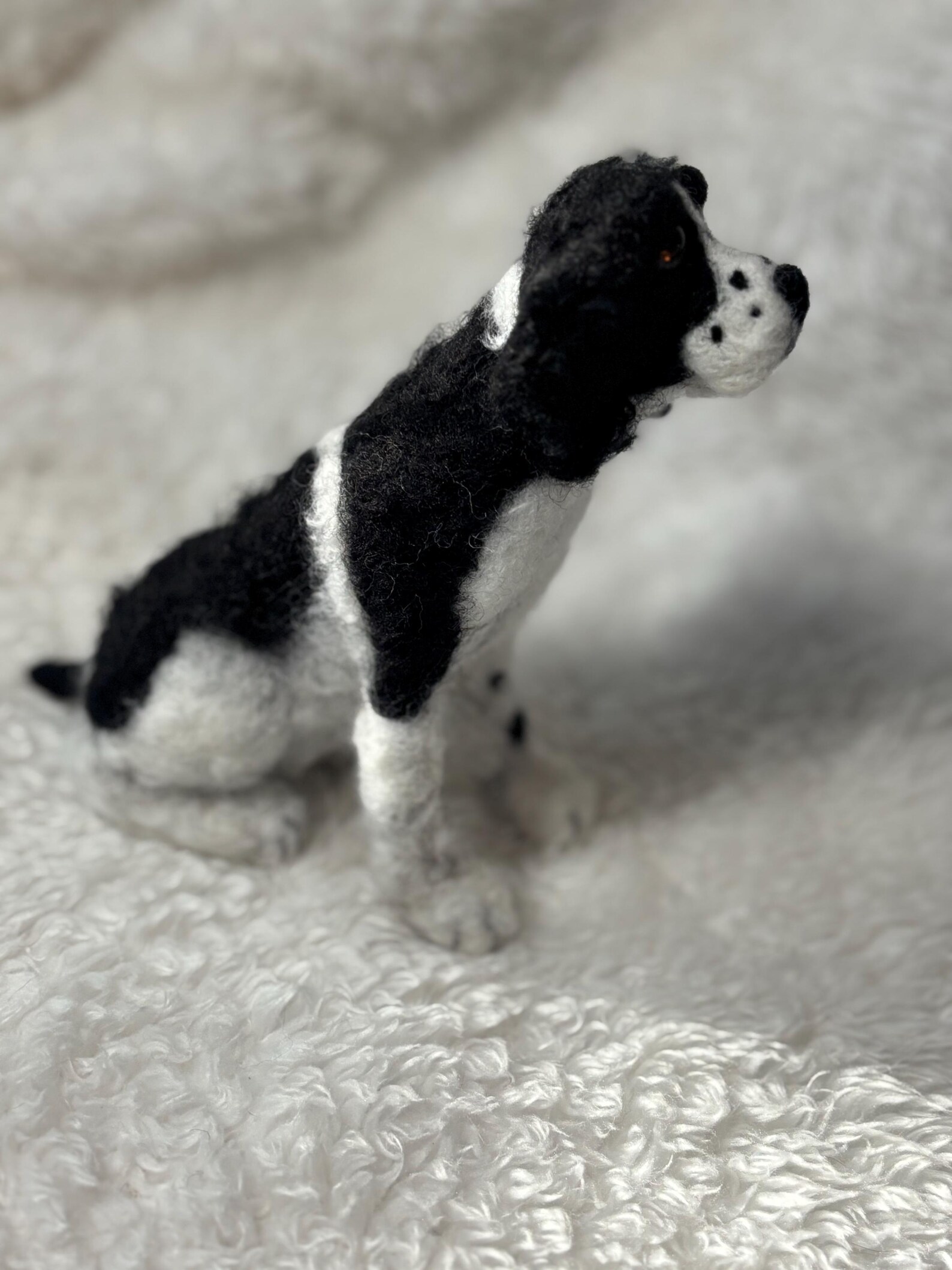 Custom Needle Felted Dog Replica: Pet Memorial Portrait - Etsy