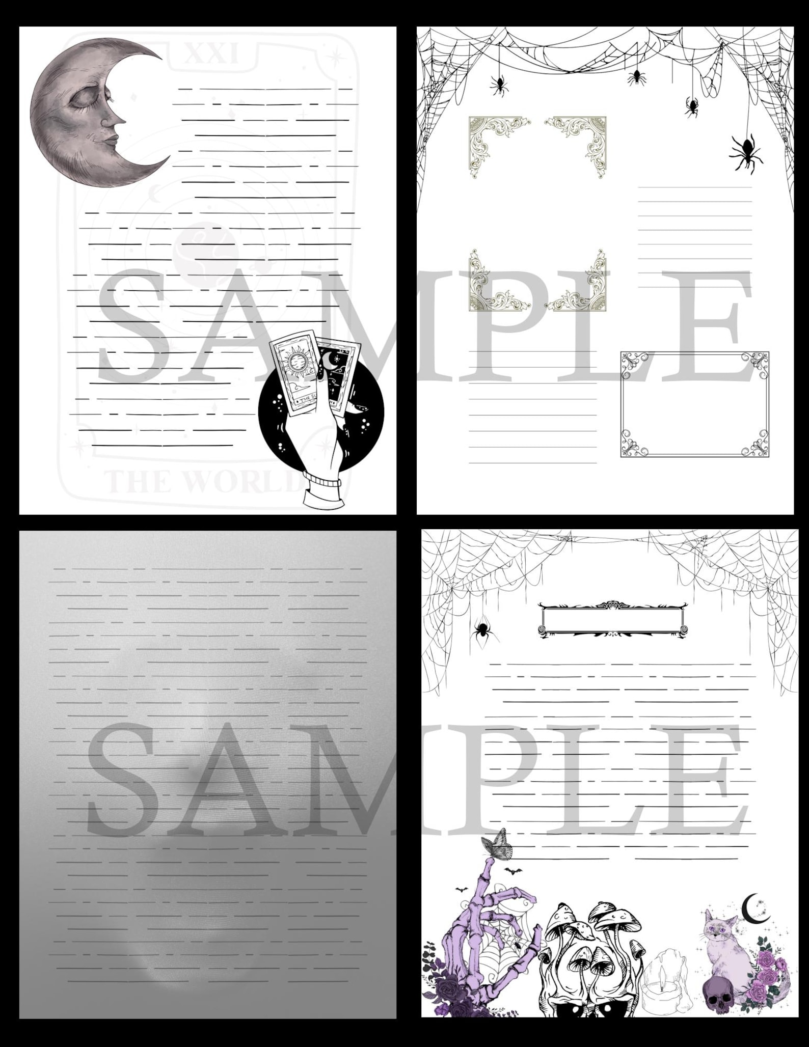 Twenty Witchy Planner Pages - Etsy