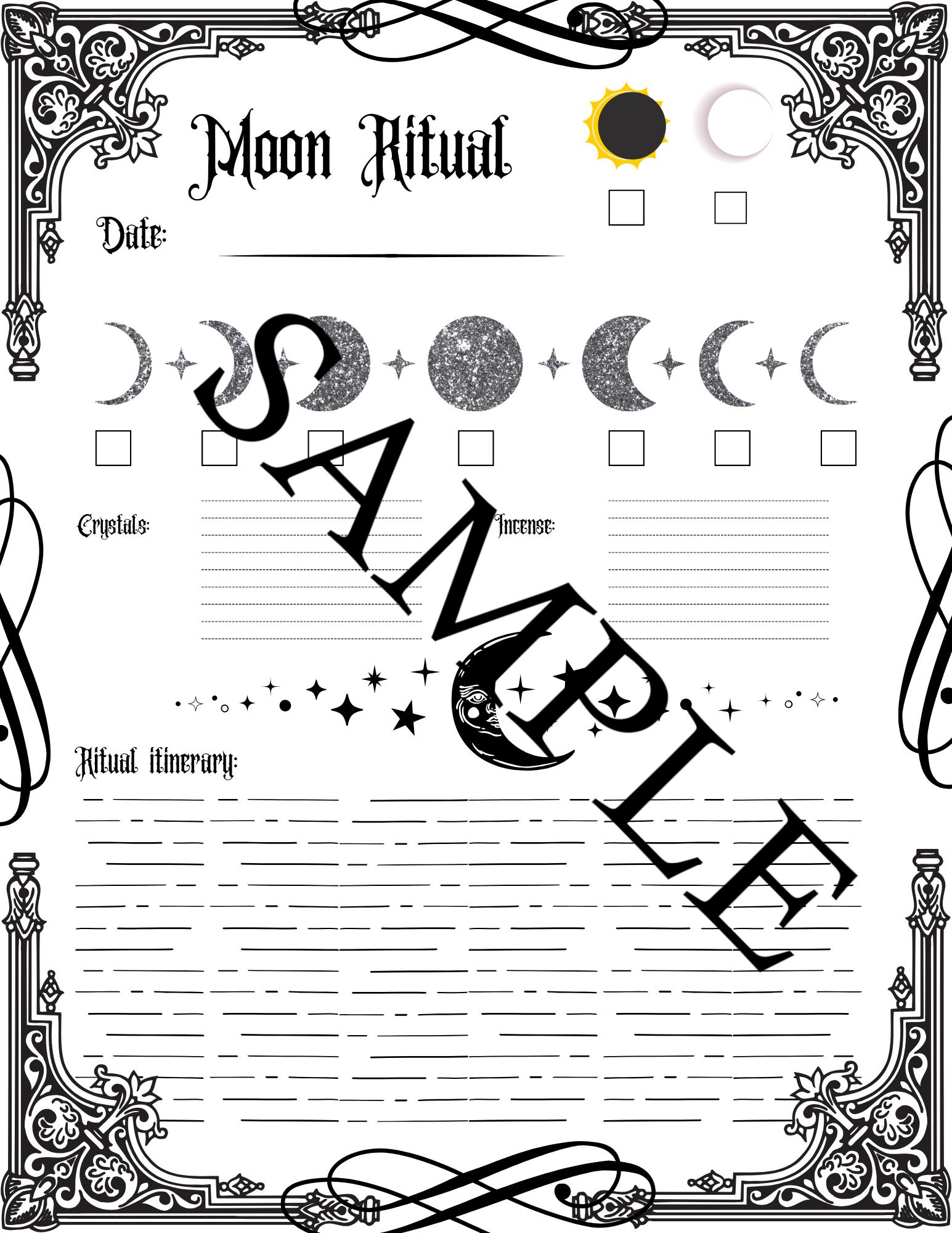 Twenty Witchy Planner Pages - Etsy