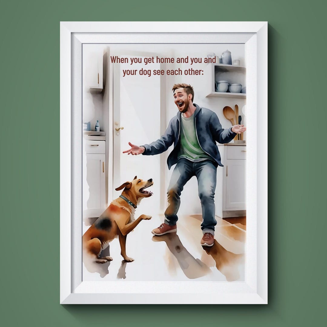 Art Meme Print: Crazy Joy Humor - Home Decor (digital Download - Etsy