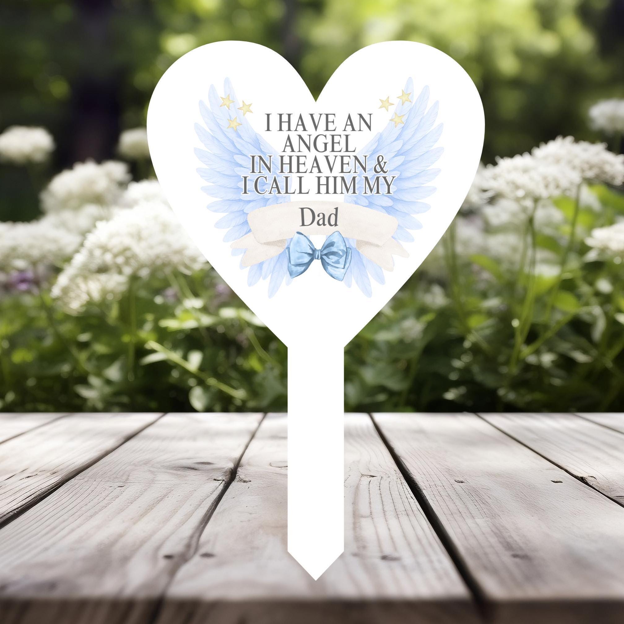 Angel in Heaven Grave Marker| Baby Boy Grave Plaque| Mum in Heaven| in ...