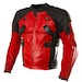 Deadpool Armor Style Black Red Biker Leather Jacket - Etsy