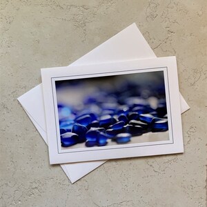 Sea Glass Photo Card, Beach Glass Card, Frameable Photo Card, Homemade ...