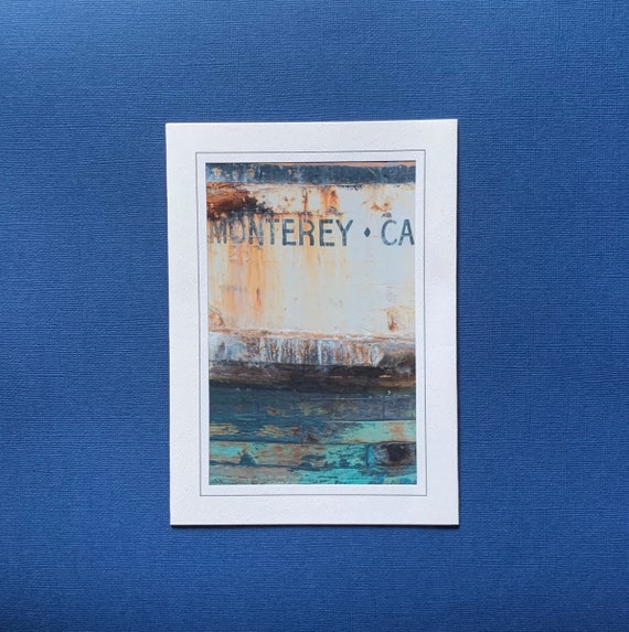 Monterey Bay Card California Coastline Note Card Handmade - Etsy
