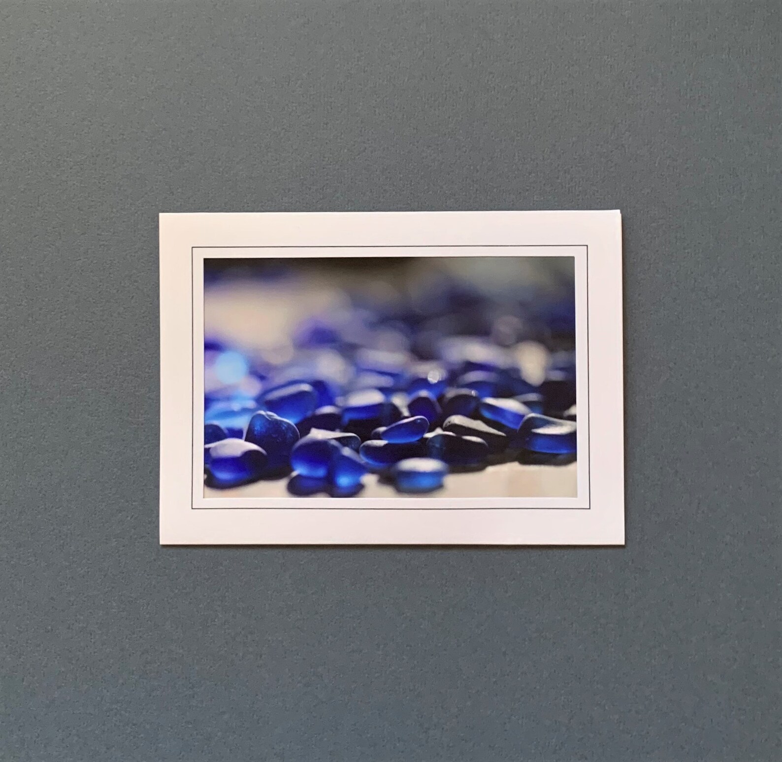 Sea Glass Photo Card Beach Glass Card Frameable Photo Card - Etsy